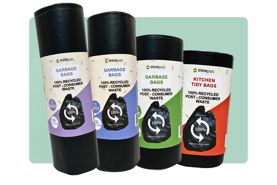 Shop Retail Bin Liners On Roll Bags | Thinkpac